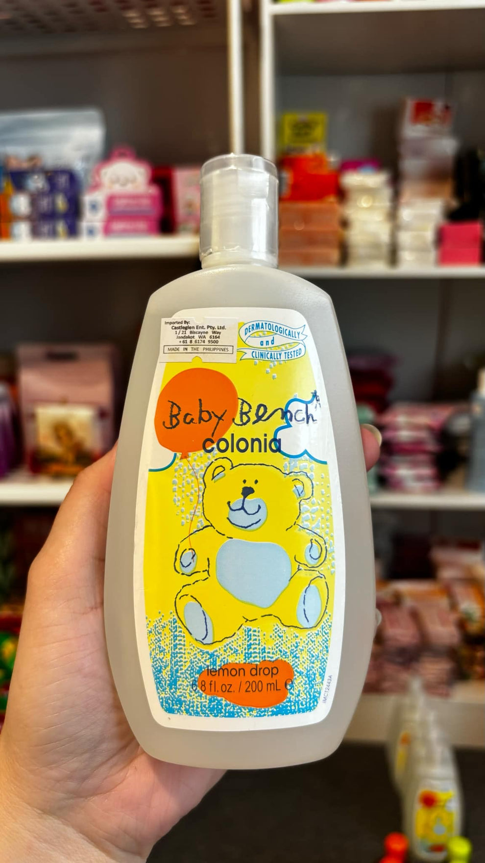 Baby Bench Colonia Cologne Lemon Drop 200ml – Perth Affordable Beauties ...