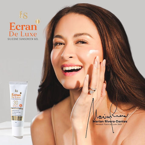 Luxe Skin (Luxe Slim) LS Ecran De Luxe Silicone Sunscreen Gel- 50g ...