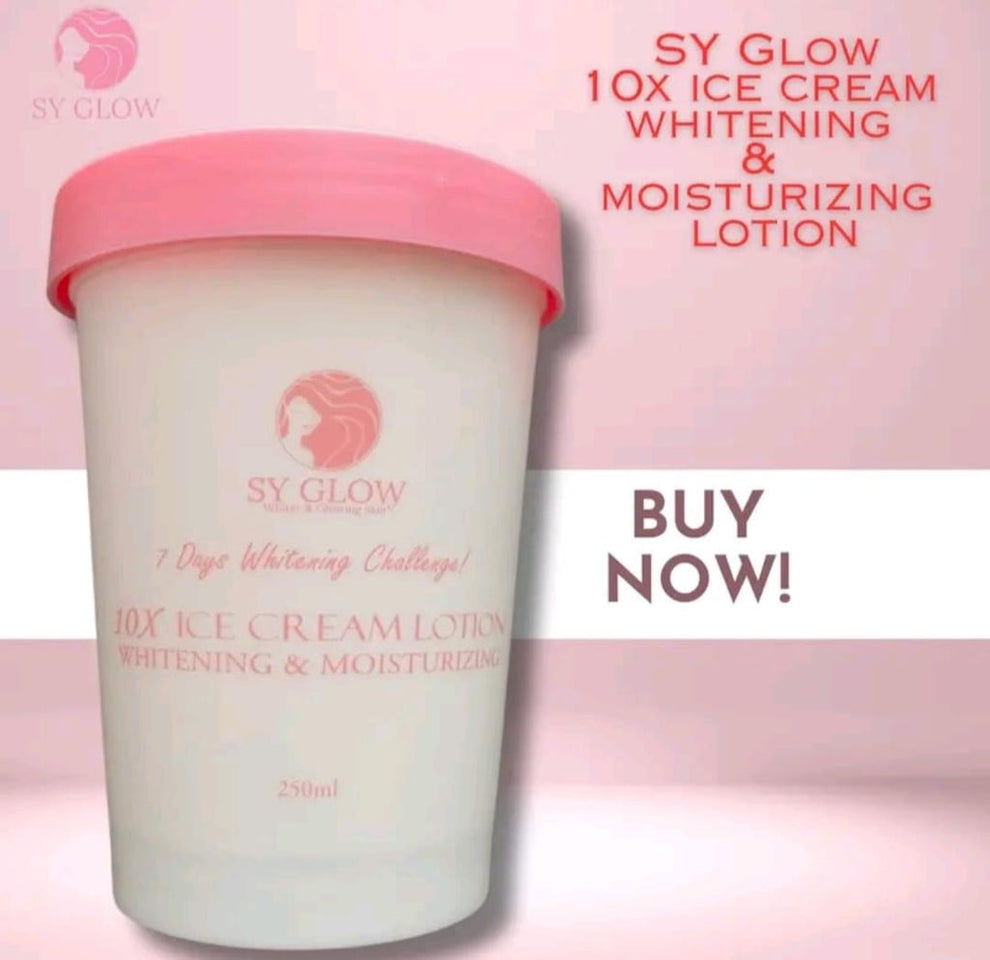 SY Glow Ice Cream Lotion - 250ml – Perth Affordable Beauties PTY LTD