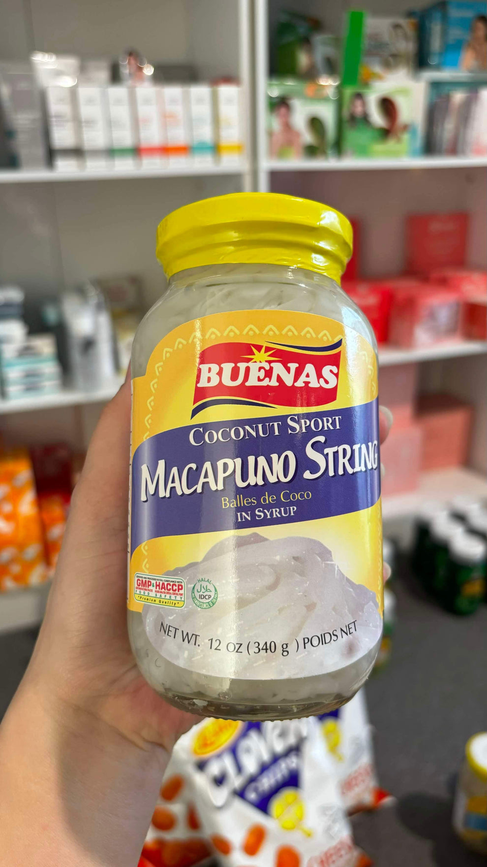 BUENAS Coconut Sport Macapuno String Balles de Coco in Syrup 340g ...