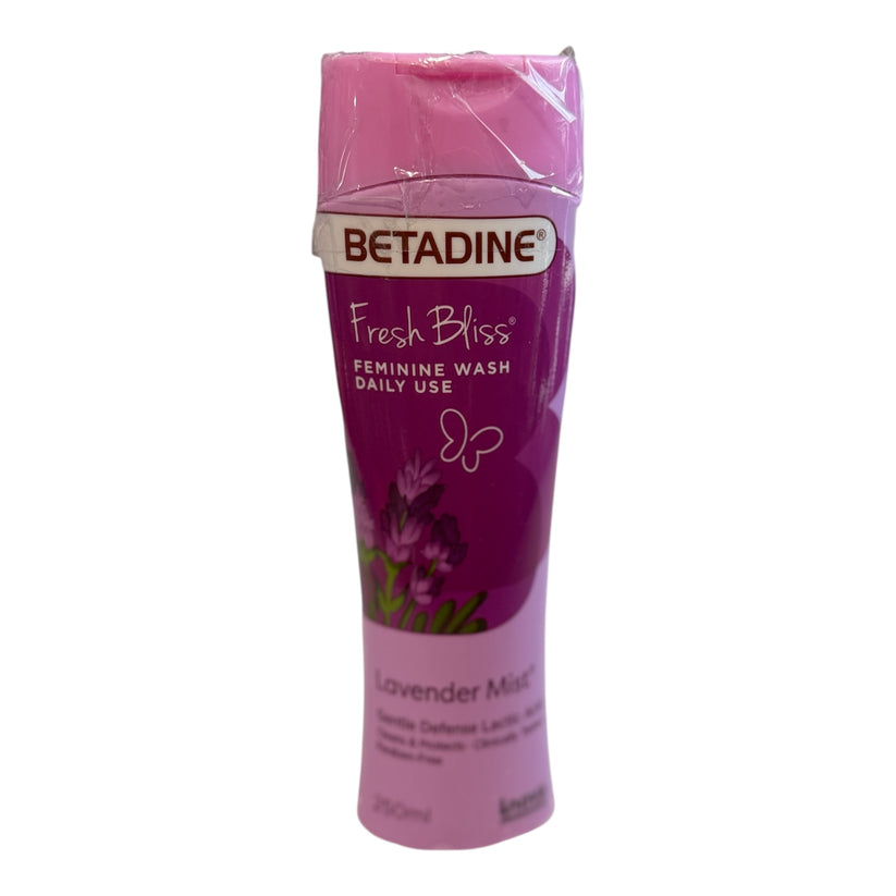 BETADINE Fresh Bliss Lavender Mist Feminine Wash 250ml – Perth ...